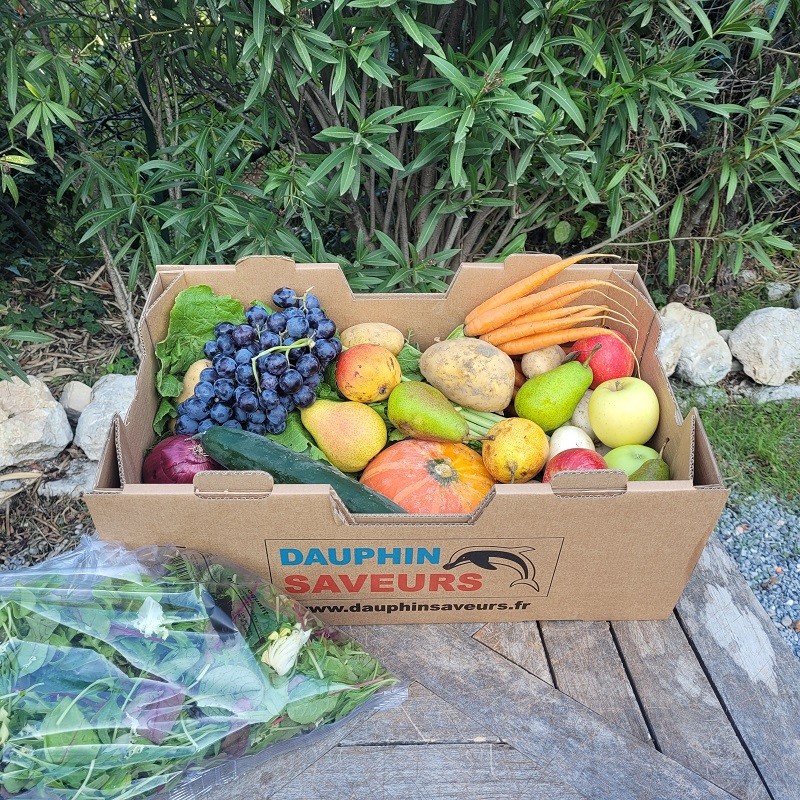 Panier de fruits et légumes de Provence - Livraison gratuite à domicile